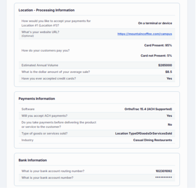 Merchant Onboarding - Guide | Global Payments